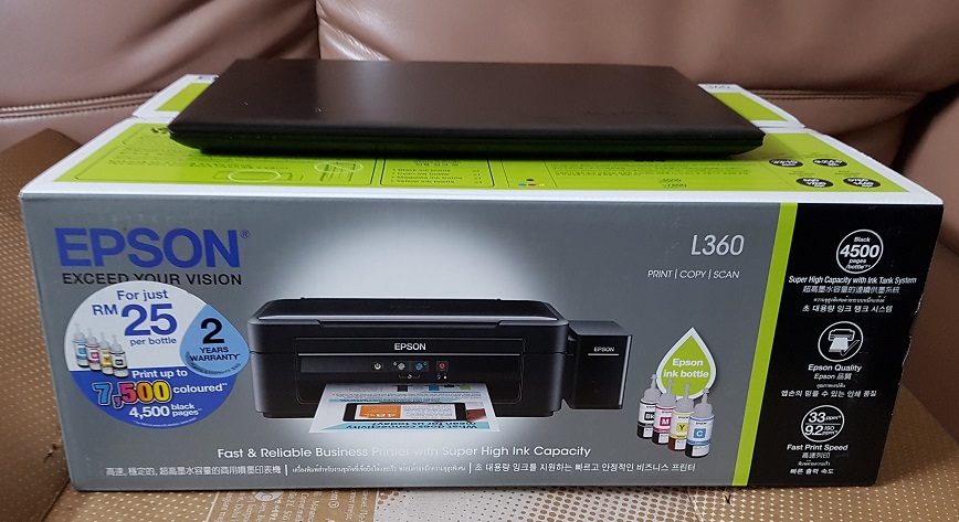 Lenovo i7 and Epson L360 | GenX GenY GenZ