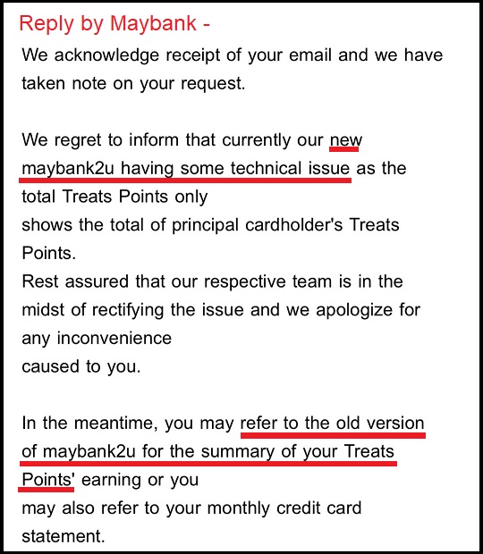 Maybank Treats Points Total Tally Error In Your Maybank2U Account ...