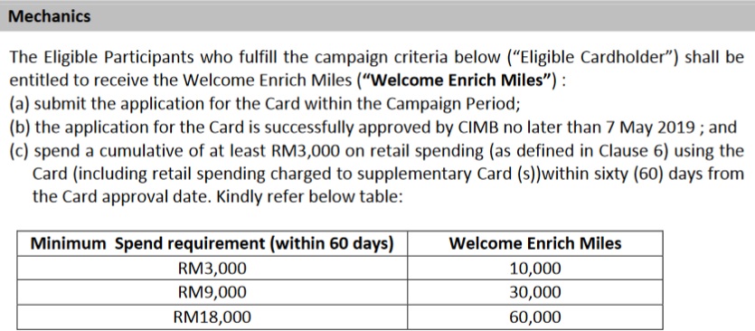 CIMB Enrich Platinum World Elite MasterCard Revision 2019 | GenX GenY GenZ