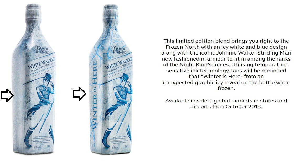 Game Of Thrones Johnnie Walker White Walker Limited Edition | GenX GenY ...