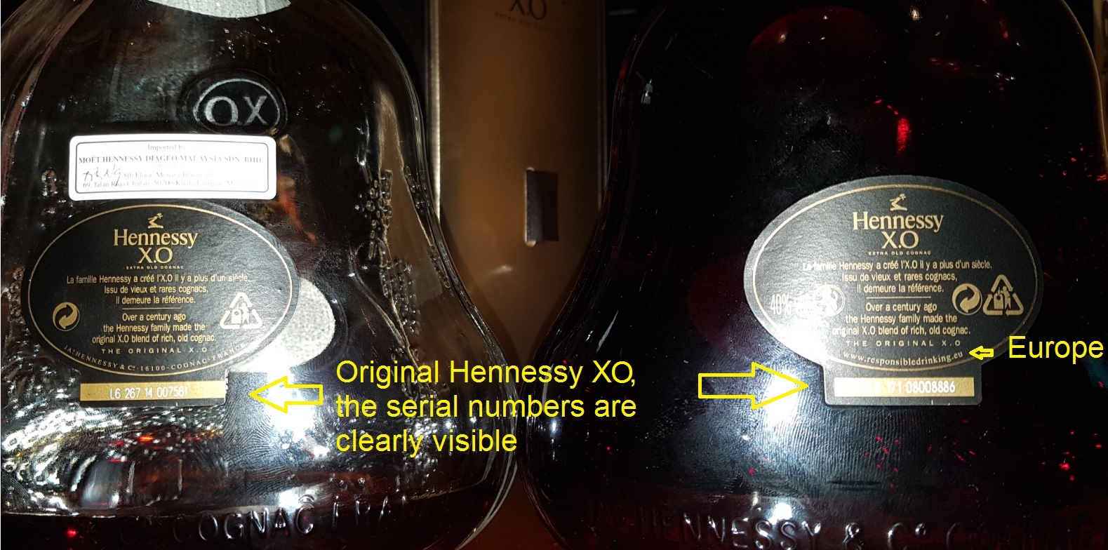 Hennessy XO and Remy Martin XO – Malaysia versus Europe. They Are Not ...