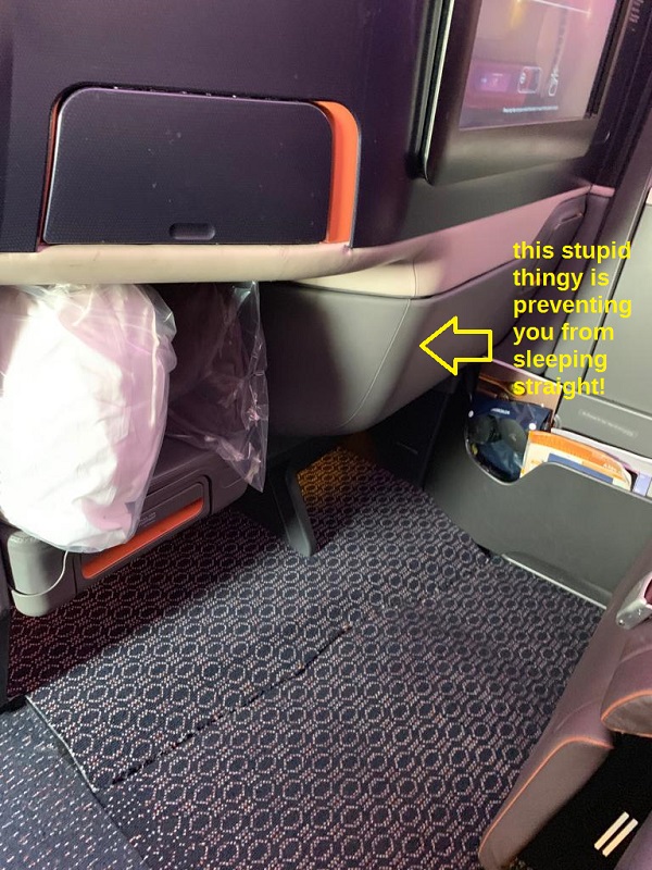 Singapore Airlines Business Class Flat Bed A380 SQ317 2 | GenX GenY GenZ