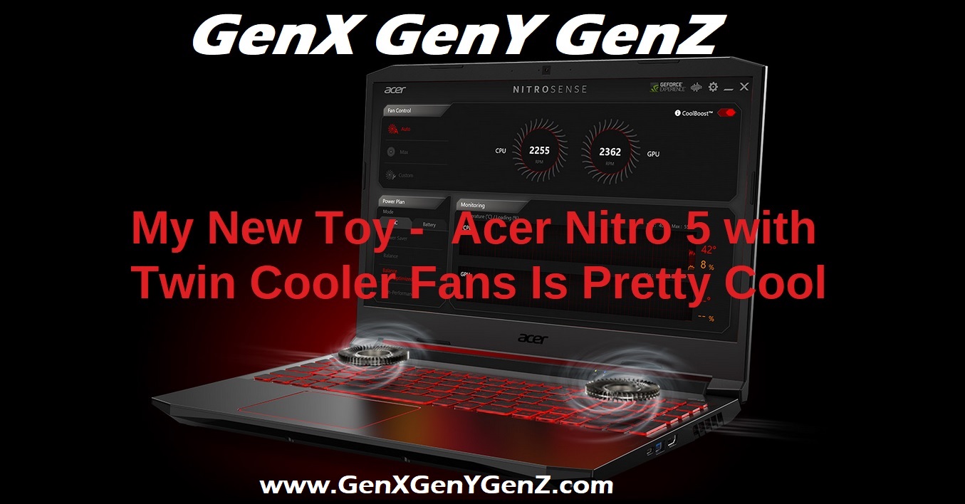 My New Toy – Acer Nitro 5 Ryzen 7 1TB SSD RTX3060. As Usual I Can ...