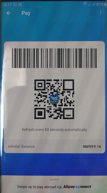 You Can Now Use Your Touch n Go eWallet With Alipay Connect Overseas ...
