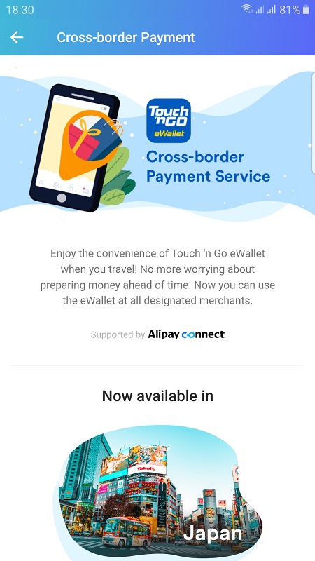 You Can Now Use Your Touch n Go eWallet With Alipay Connect Overseas ...