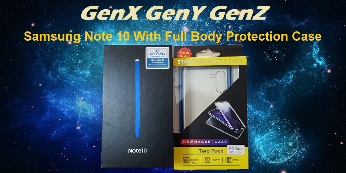 My New Toy – Samsung Note 10 with 256GB and 360 Full Body Magnetic ...