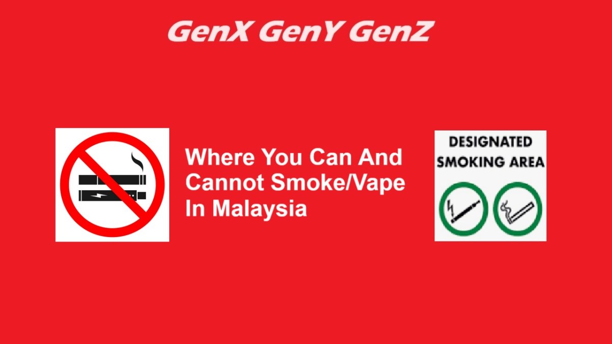 Where You Can And Cannot Smoke Or Vape In Malaysia | GenX GenY GenZ