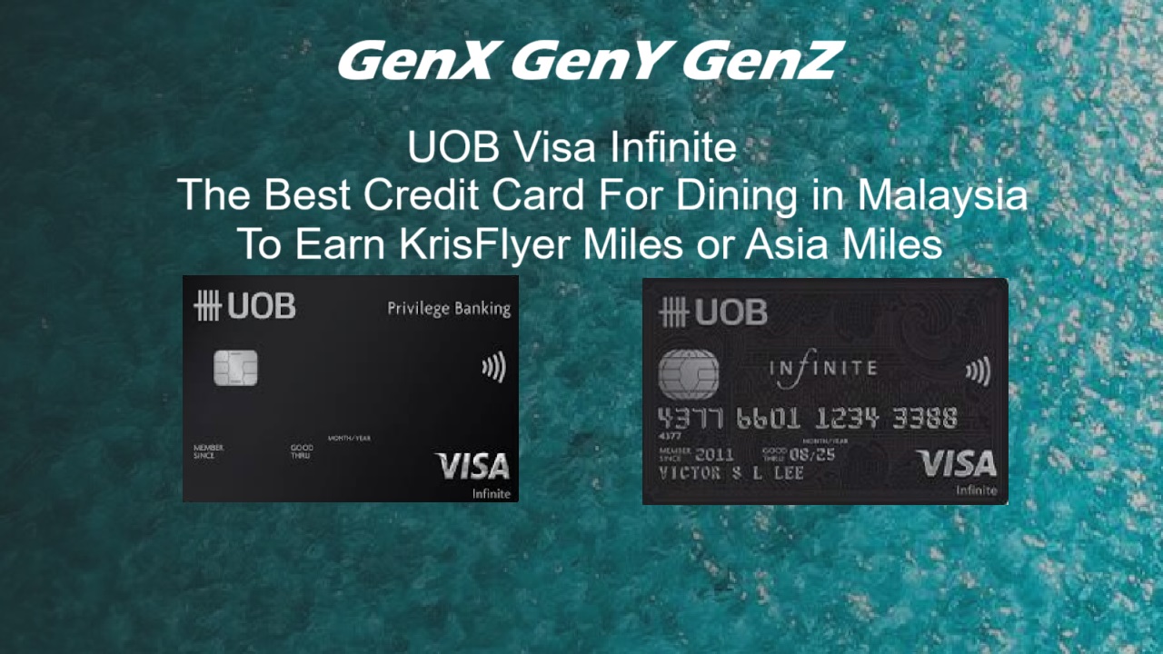 UOB Visa Infinite – The Best Credit Card For Dining In Malaysia For ...